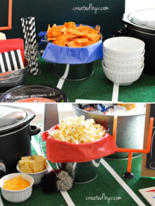 5 Fantastic Super Bowl Party DIYs - created by v.